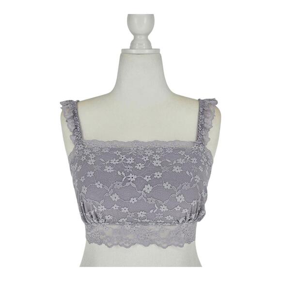 Colsie | Intimates & Sleepwear | Colsie Lavender Lace Ruffle Bra Padded ...
